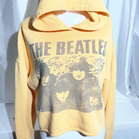 The Beatles | Sweaters | The Beatles 965 American Tour Yellow Cropped ...